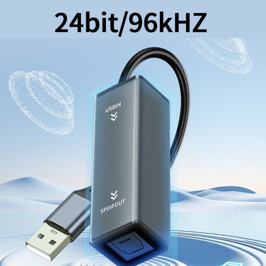 USB-A–SPDIF-адаптер аудио — фото 1