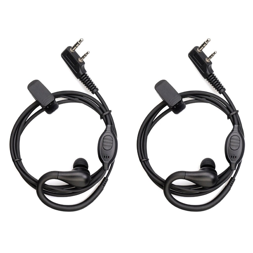 2 штуки подходят для наушников-вкладышей Quansheng Baofeng tyt walkie-talkie
