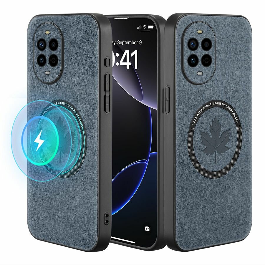 Рисунок кленового листа MagSafe чехол для Huawei Nova 13 Pro(Хуавей Нова 13 Про) Нескользящий и удобный