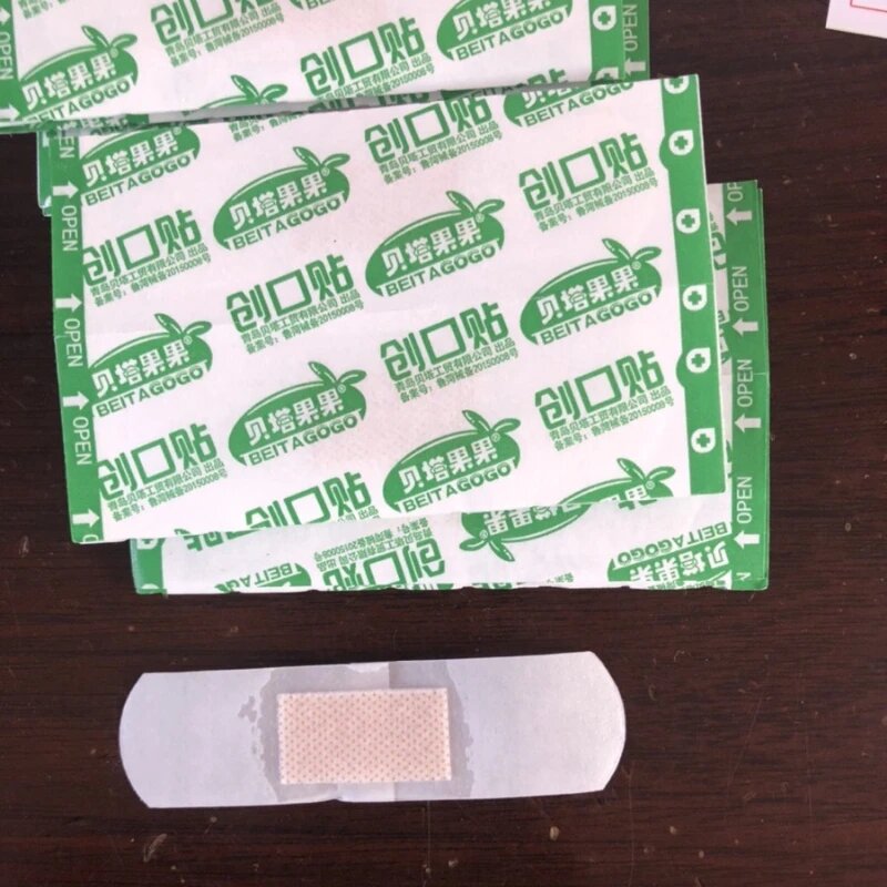 160 шт, прозрачный кровоостанавливающий клей, водонепроницаемый аптечка первой помощи для детей, клейкая повязка, 160 шт.