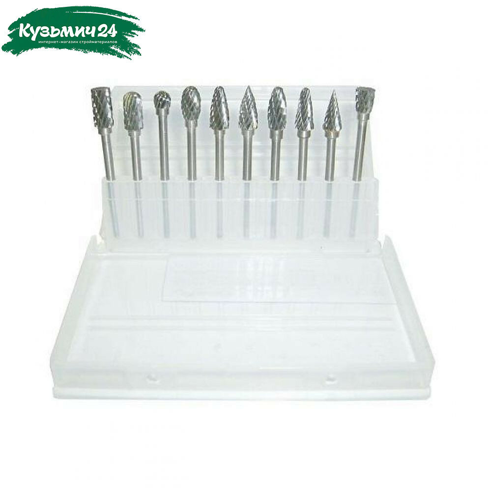 Набор борфрез SKRAB 10 шт 37090