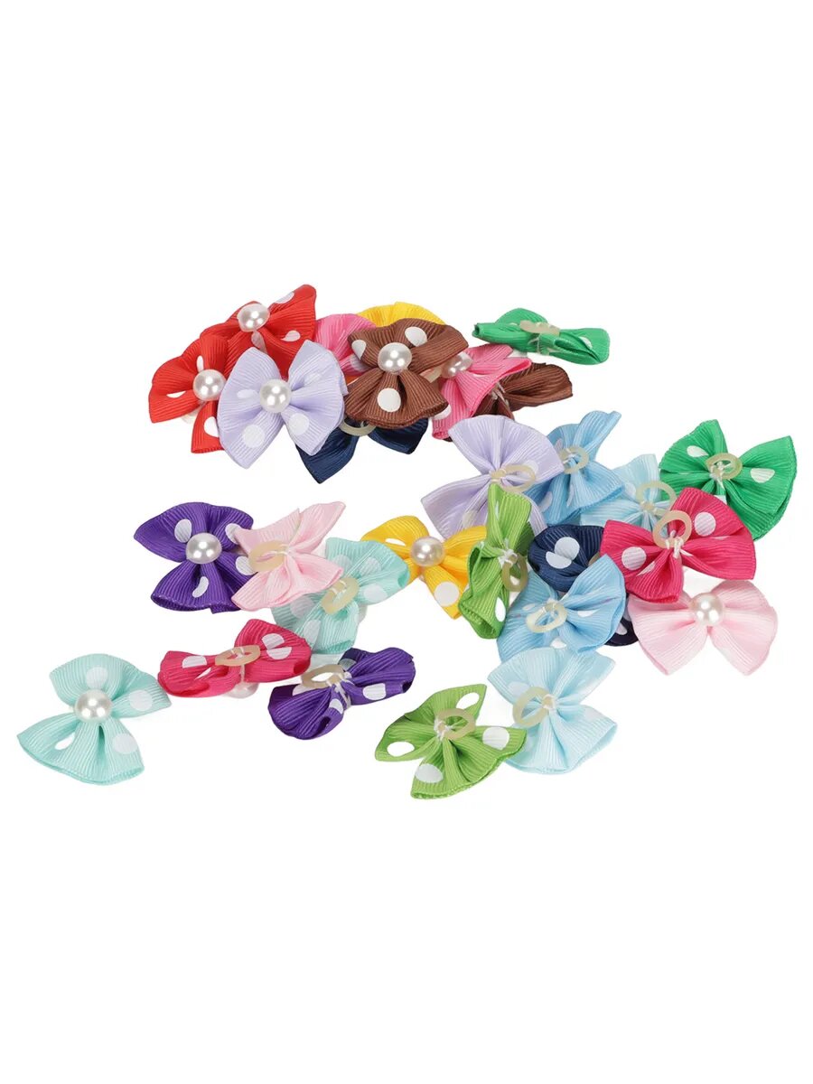 28 шт, бантики для собак, милый привлекательный головной