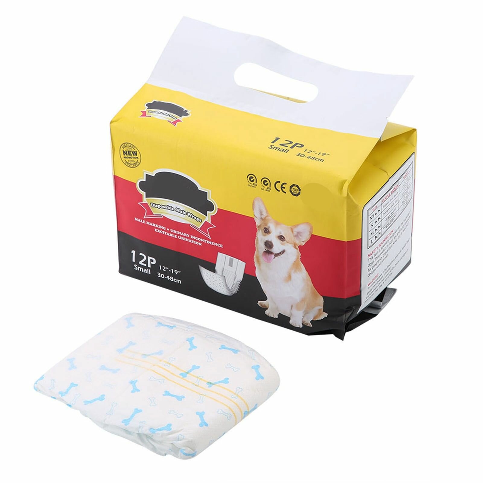 Подгузники-трусики для кобелей, гигиенические