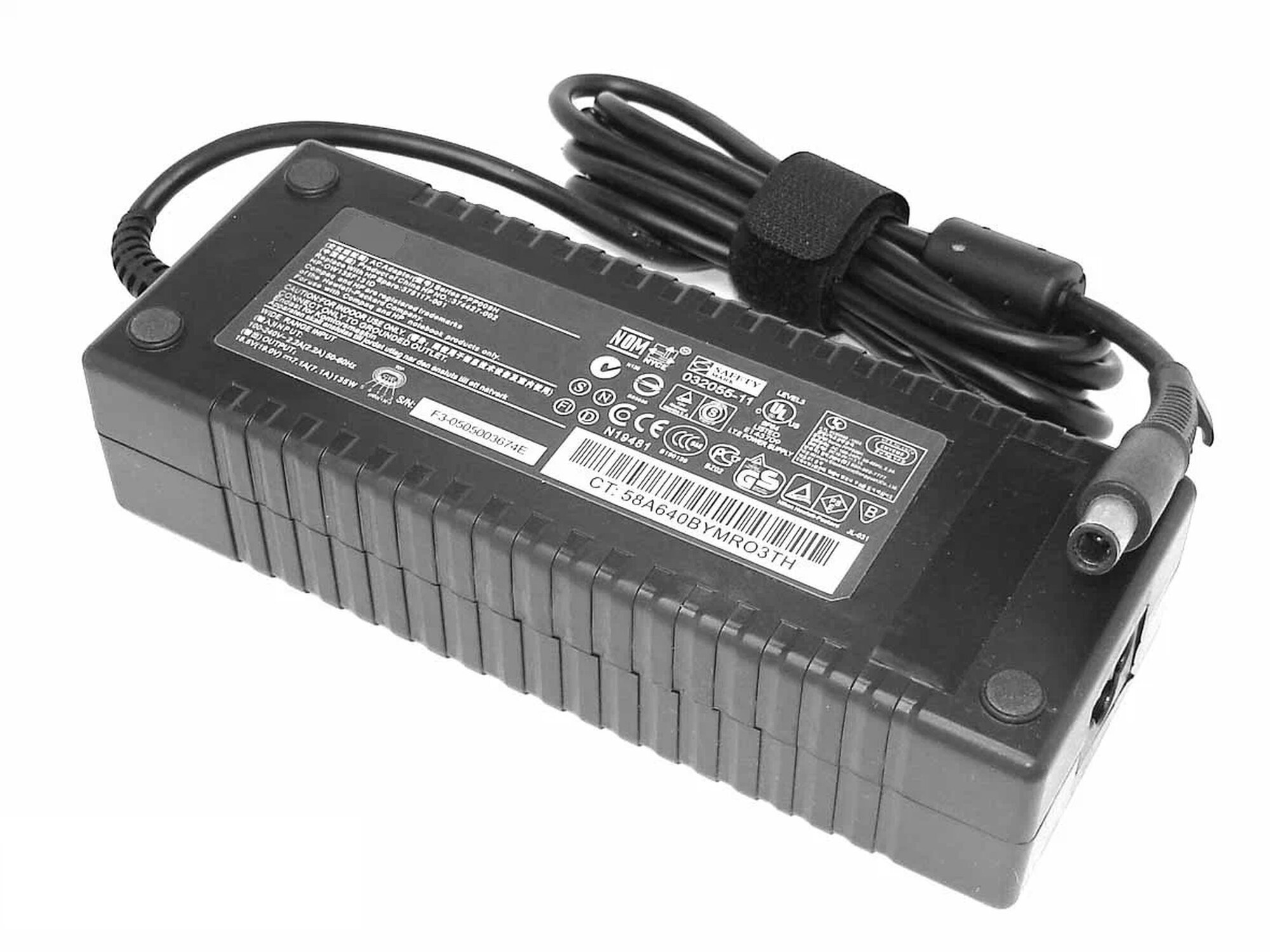Блок питания для HP 19V, 7.1A, 135W HSTNN-LA01/PA-1131-08HC/397803-001/391174-001/609941-001/384023-001/397748-001