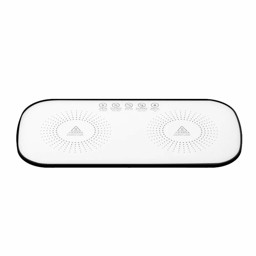 Электрическая тарелка для подогрева еды с вилкой европейского стандарта, быстрый нагрев, интеллектуальный поднос для подогрева посуды, прямоугольная гладкая поверхность, нагревательная подставка для столовых приборов