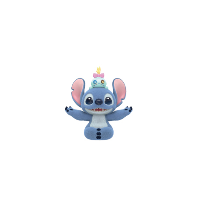 TOP TOY X Disney Стич Энергичный вид Коллекция Йога Слепые коробки 1 слепой бокс Целая коробка 8 шт null