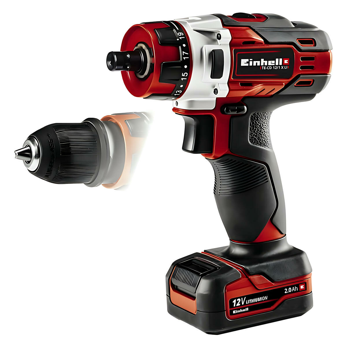 Дрель аккумуляторная Einhell PXC TE-CD 12/1 X-Li 4513592