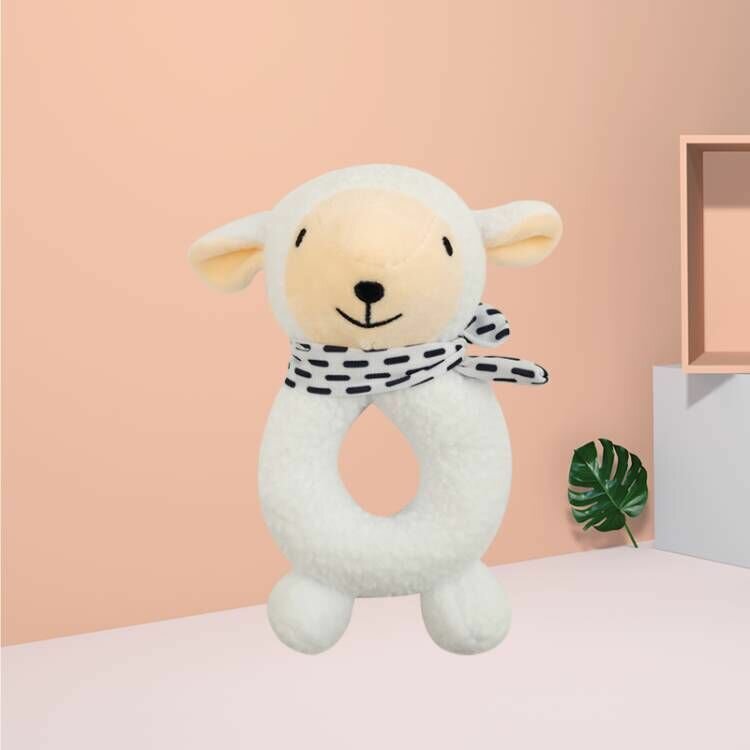 DOLOLO Новорожденный ребенок круглые ручные палочки игрушка плюшевая игрушка интерактивная развивающая игрушка ручная