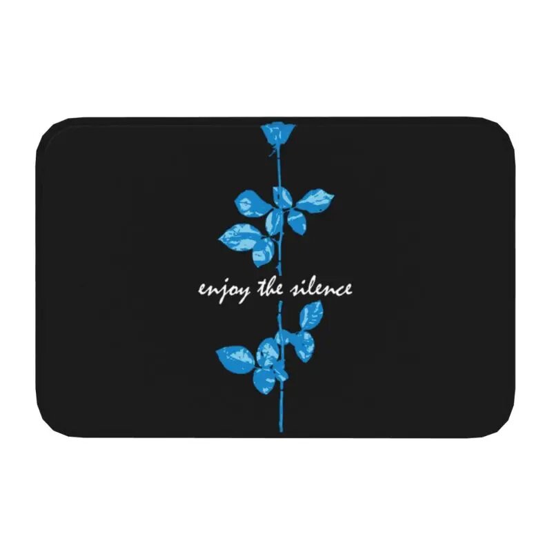 Текстурный коврик DeMo Violator для ванной и кухни Синий, 5