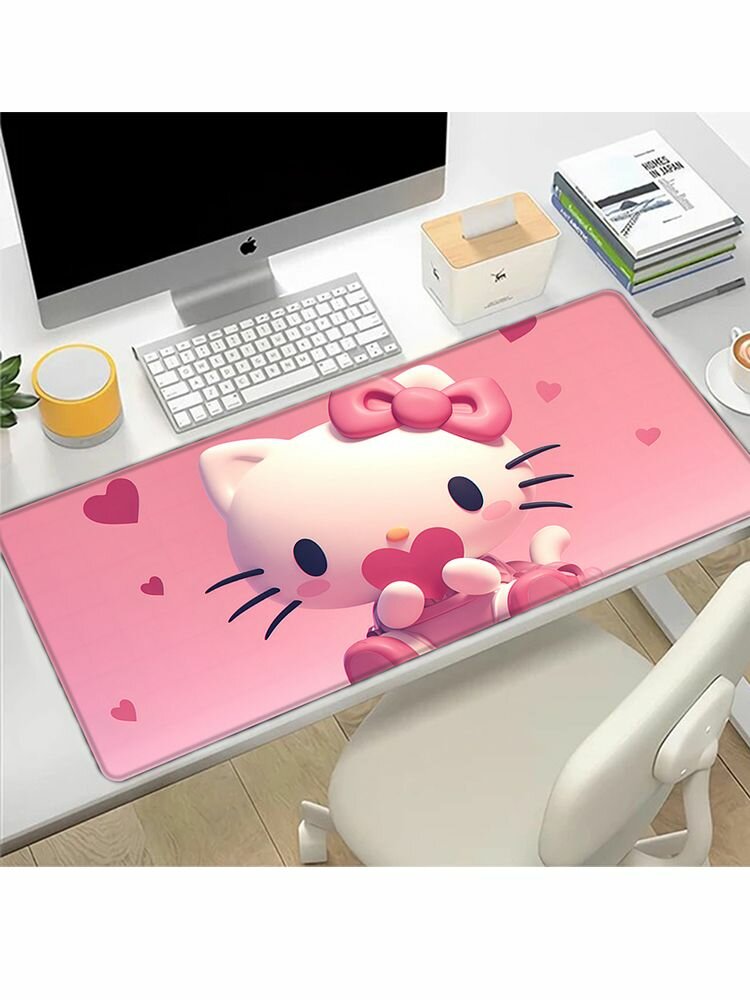 Коврик для мыши Hello Kitty "Speed+Control", 40 x 90 см, противоскользящий, игровой