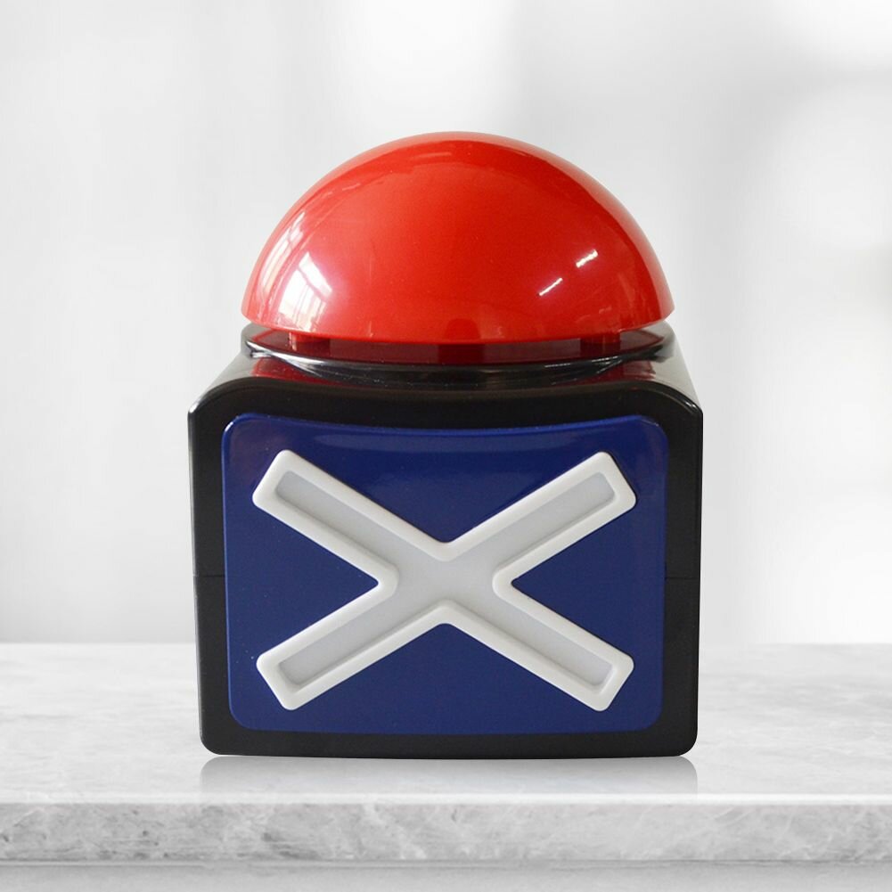 Расная кнопка викторины со звуком и светом для конкурса/игрового шоу/вечеринки