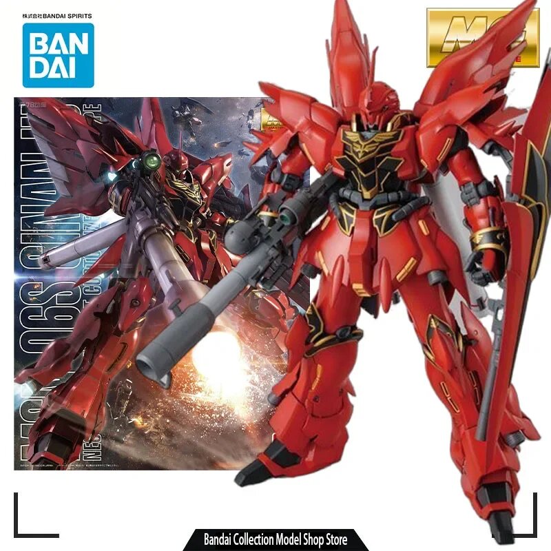 Bandai Gundam MG Sinanju Красный, 1/100, OVA Ver.