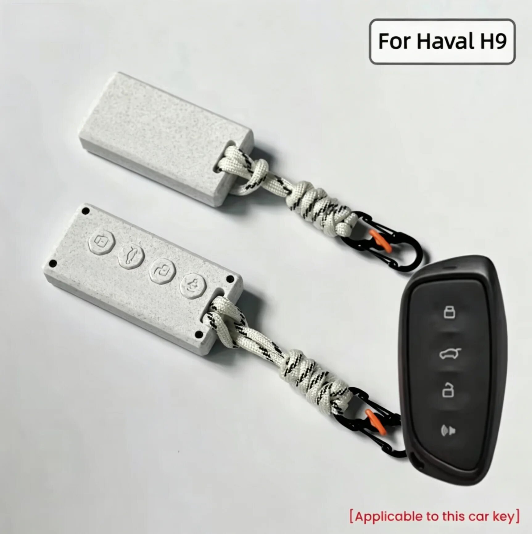 3D-печатный чехол для автомобильного ключа-пульта Haval H5 H6 H7 H8 H9 2024 2025, модифицированный корпус, аксессуары для автомобиля, брелок