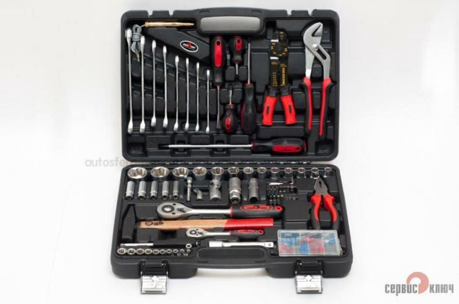 SERVISKLYUCH 11099 Набор инструмента сервис ключ ( 99 предметов)