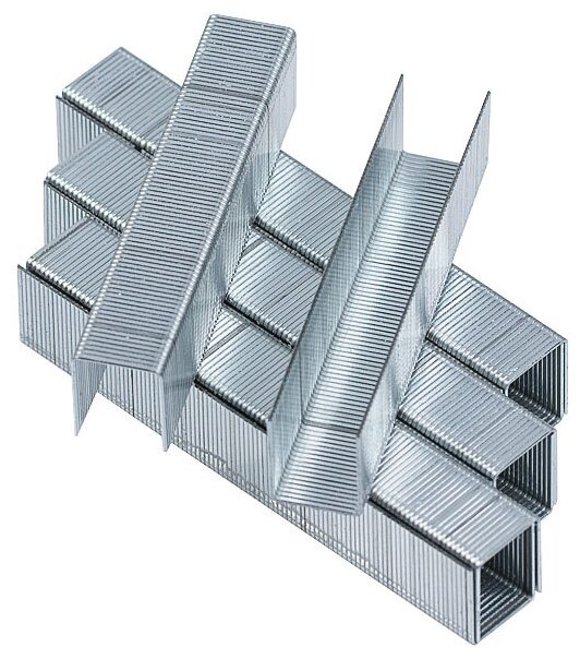 Скобы для степлера прямоугольные Hobbi 1000шт 11,3х10мм