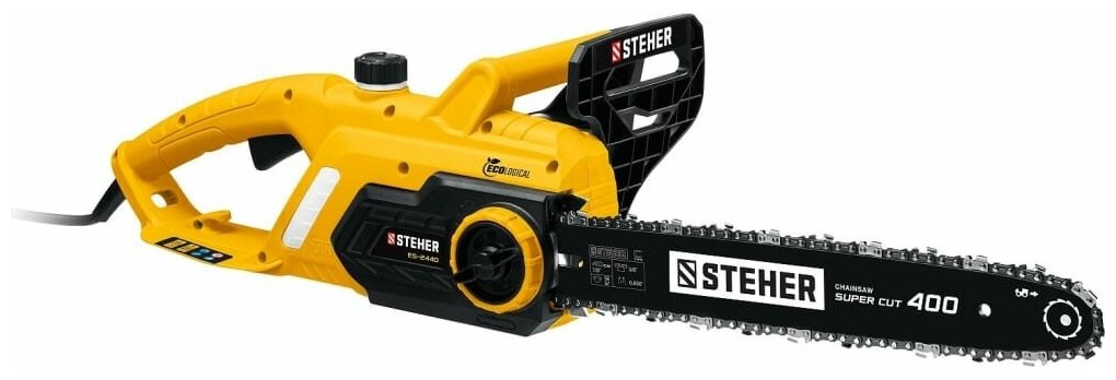 Электрическая цепная пила STEHER 2400 Вт ES-2440 надежной конструкции