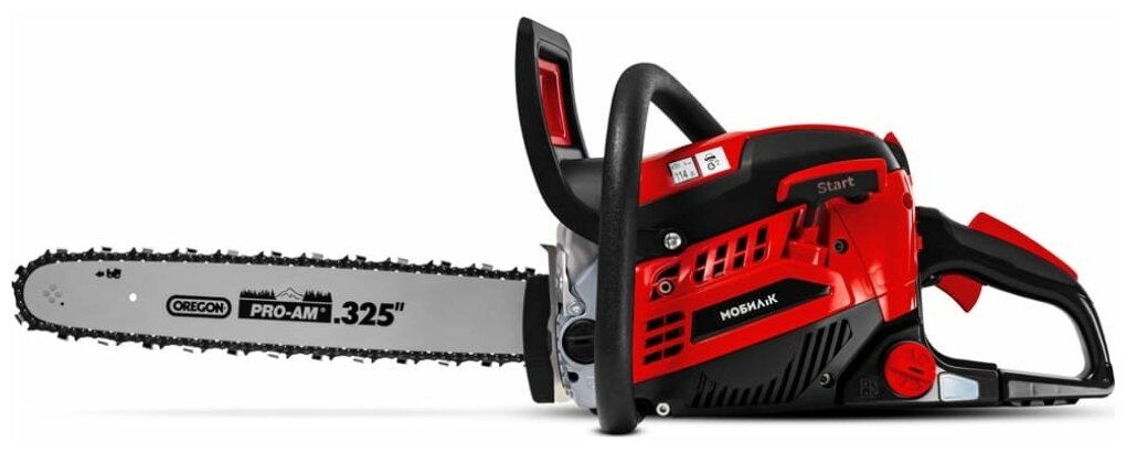 Бензопила Мобил К ХС455 премиум MBK0027199, с материалом большого диаметра