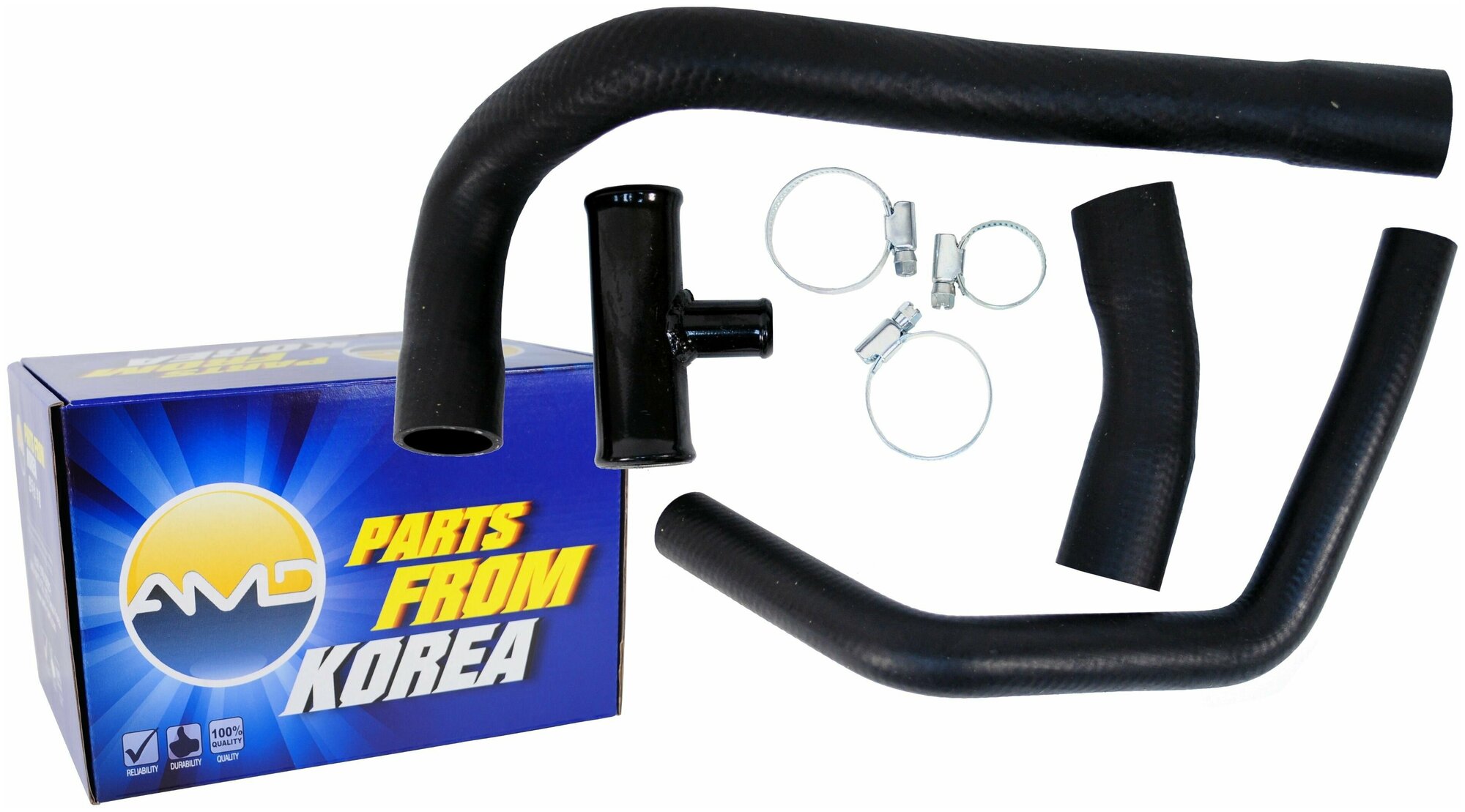 Патрубок радиатора AMD AMDSB2649, для Renault Logan LS и LADA Largus