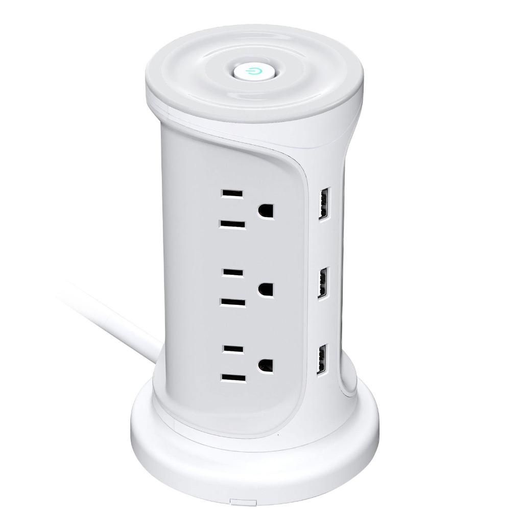 Удобная 15-в-1 USB-C зарядная станция с быстрой зарядкой, Белый