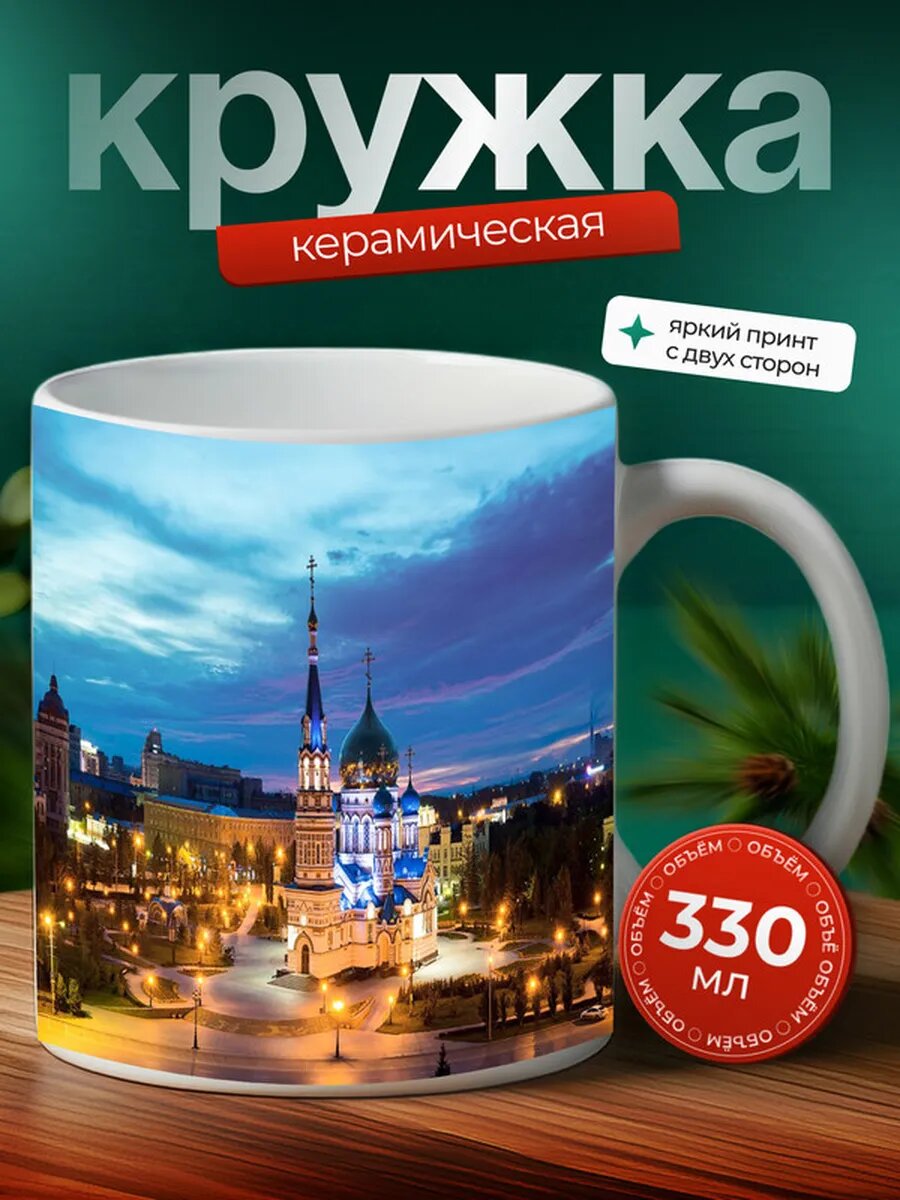 Кружка Омск город 22,