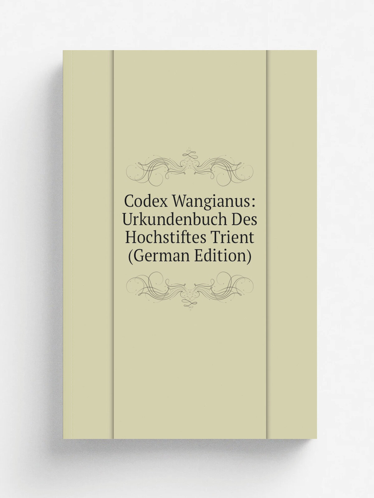 Codex Wangianus: Urkundenbuch Des Hochstiftes Trient (German Edition) | Репринт