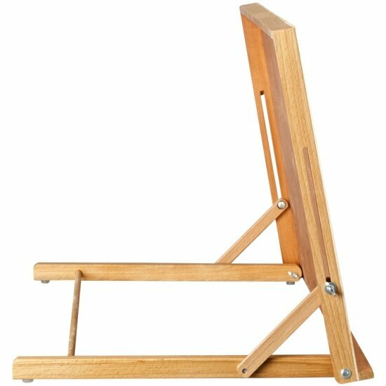 Мольберт Гамма настольный планшетный для А2 "Студия", 60*44*3(44)см, российский бук