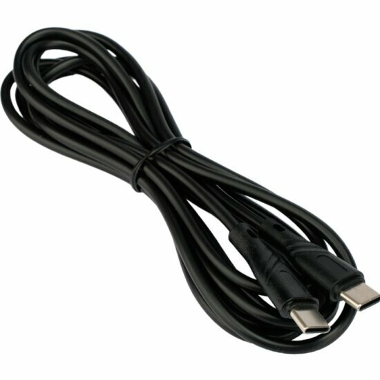 Кабель USB2.0 Cablexpert TypeC/TypeC, Classic 0.1, 3A, 60W, PD/QC3.0, медь, 2м, черный, коробка