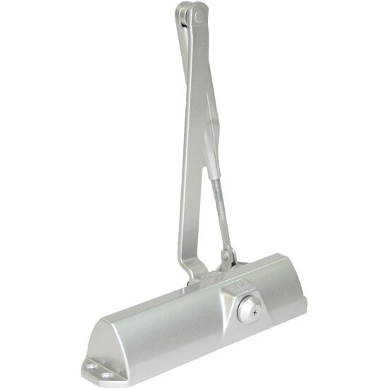 Доводчик дверной Dorma TS 68 EN 2/3/4, со складным рычагом, серый