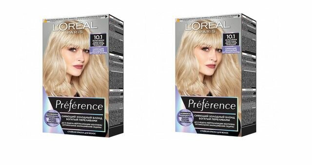 L'Oreal Paris преферанс COOL BLONDS 10.1 HELSINKI 950, 2 шт