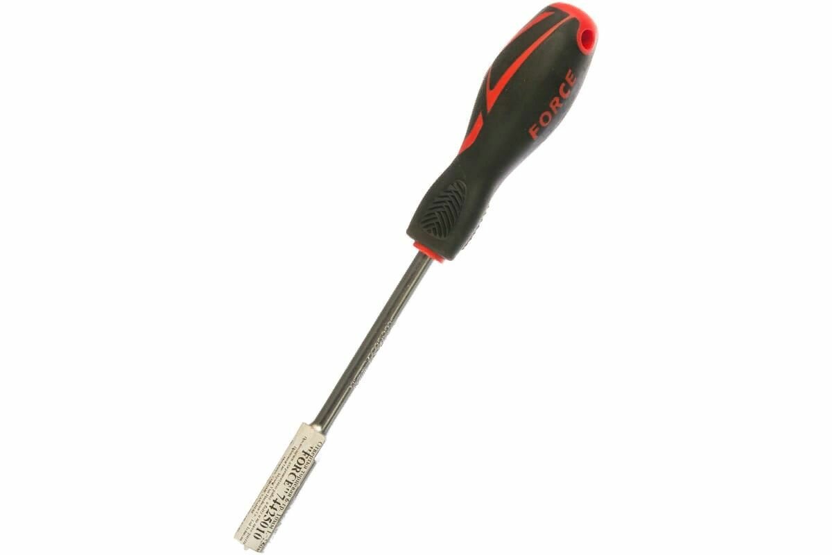 Торцевая отвертка 6-граней, 10мм L250mm FORCE 74425010