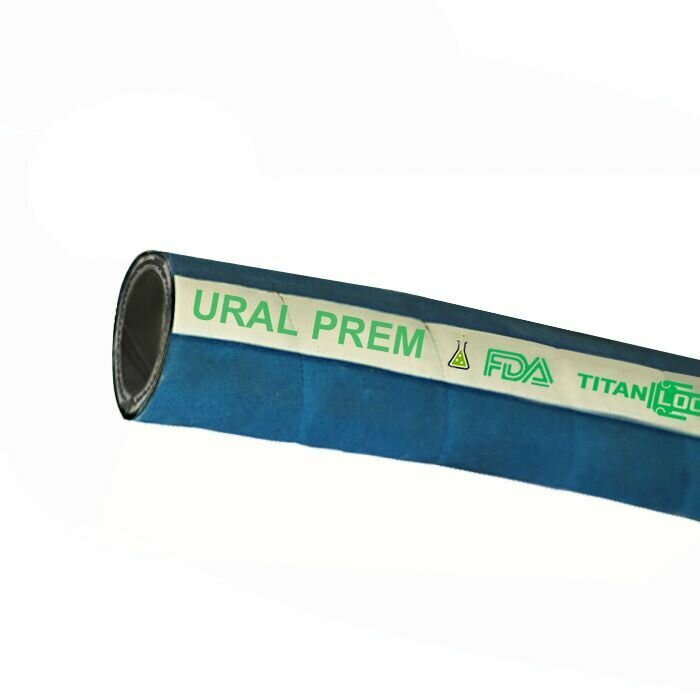 Химостойкий шланг URAL-PREM, внутр. диам. 20мм, -40С, 16bar, UHMWPE, нап/всас TL020UR-PR TITAN LOCK30м