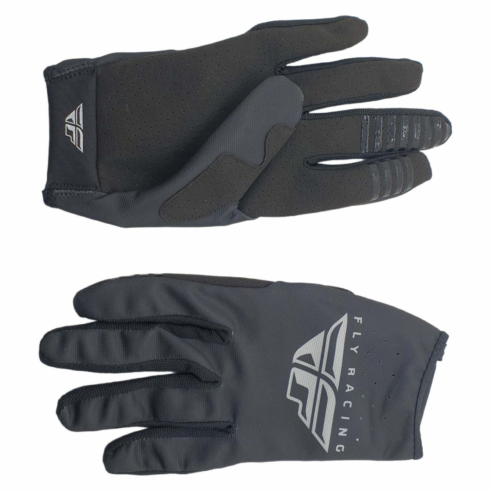 Перчатки FLY RACING LITE , черный/серый, M