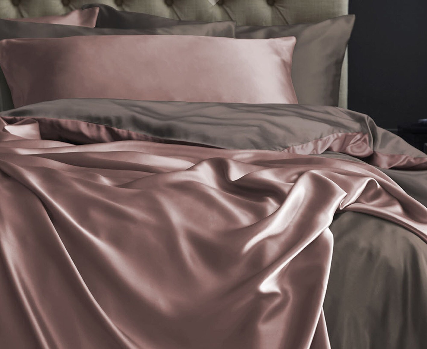 Комплект постельного белья 1,5 спальный Mona Liza Premium "Cinnamon" тенсел наволочки 70*70