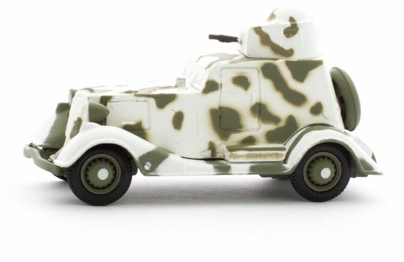 Масштабная модель 1/72, бронеавтомобиль БА-20
