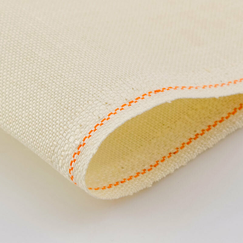 Канва Zweigart Edinburgh 35 ct. 35х25 см. (цвет-99 нежно-кремовый)