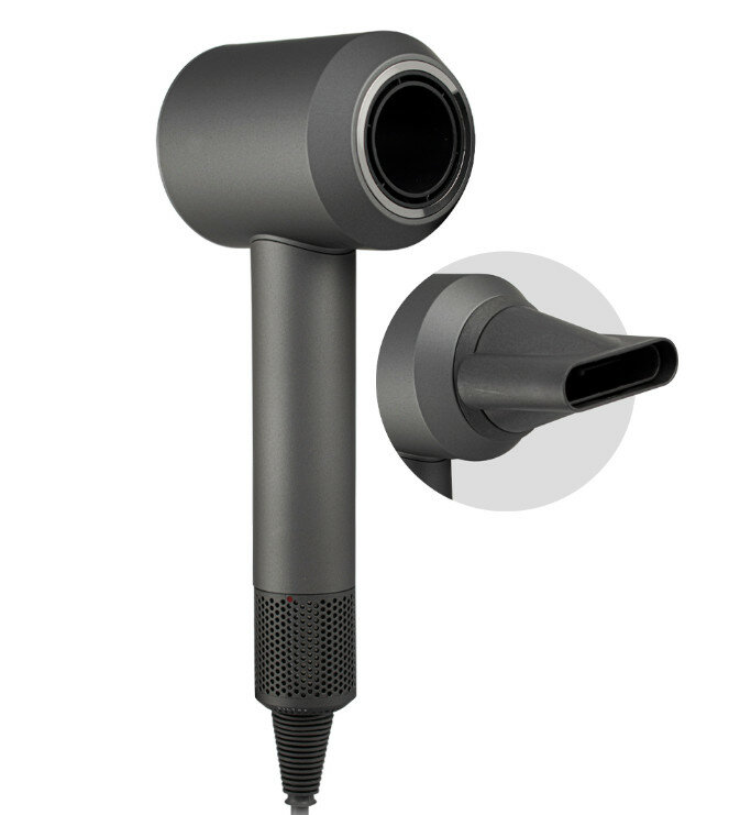 Фен для волос переносной супермощный Gfmark, цвет Графит