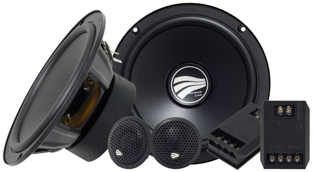 Колонки автомобильные Rainbow EL-C260S, 16,5 см, двухкомпонентные, 2 шт.