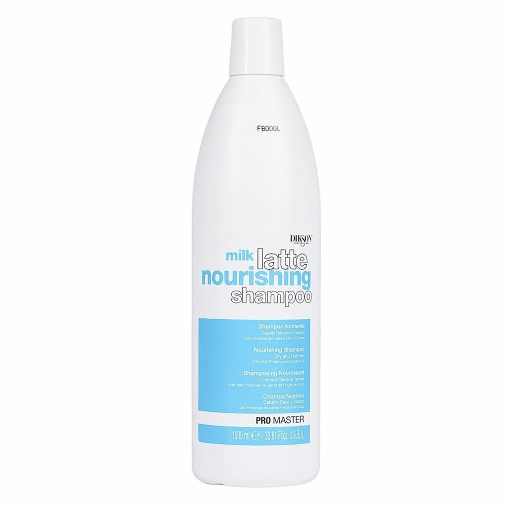 Шампунь Dikson (color) Color Extra Promaster Milk Latte Nourishing Shampoo, Шампунь питательный с молочными протеинами, 1000 мл