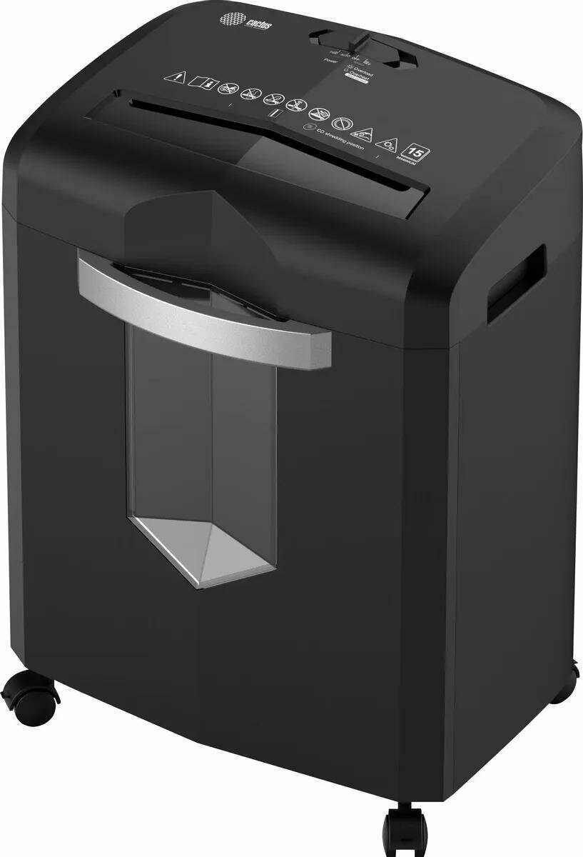 Шредер CACTUS CS-SH-15-20-4X35, черный