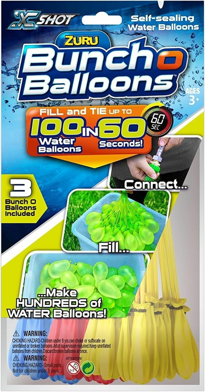 Водные шарики Zuru Bunch O Balloons 100 шаров 01213