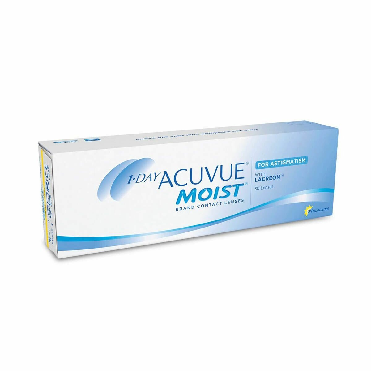 ACUVUE 1-Day Moist for Astigmatism (30 линз) BC 8,5 SPH +0.50 CYL -1,25 AXIS 70