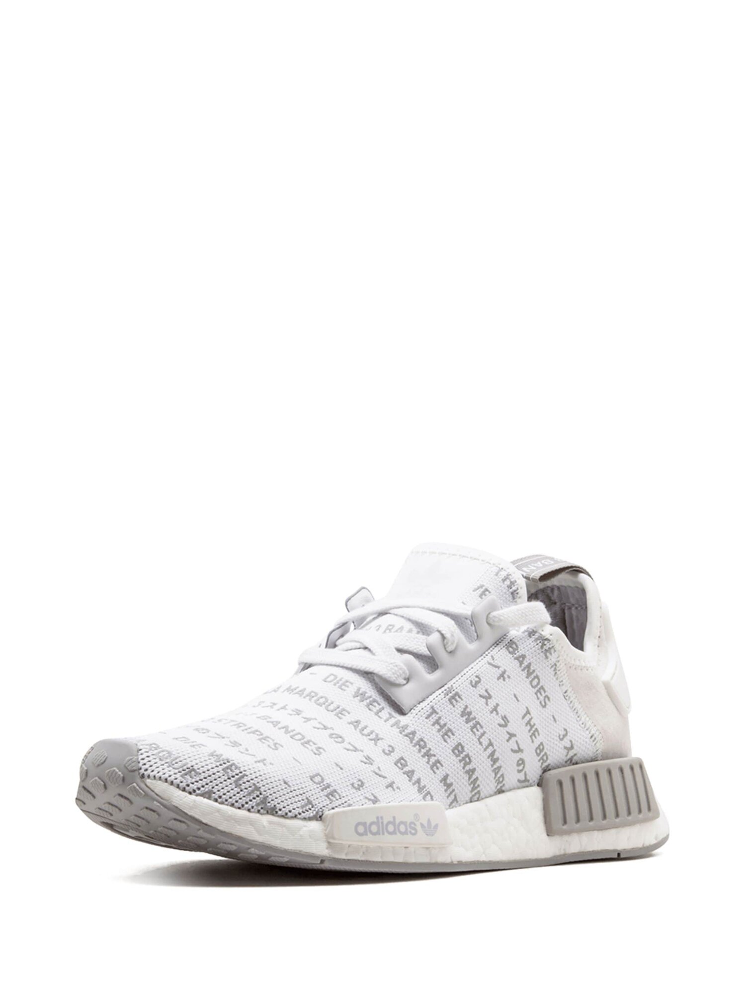 Кроссовки adidas NMD_R1, размер 8.5 US, белый — фото 1