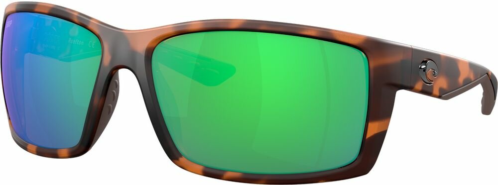 Costa Del Mar Поляризационные очки Costa Del Mar Reefton 580 P Matte Retro Tortoise Green Mirror