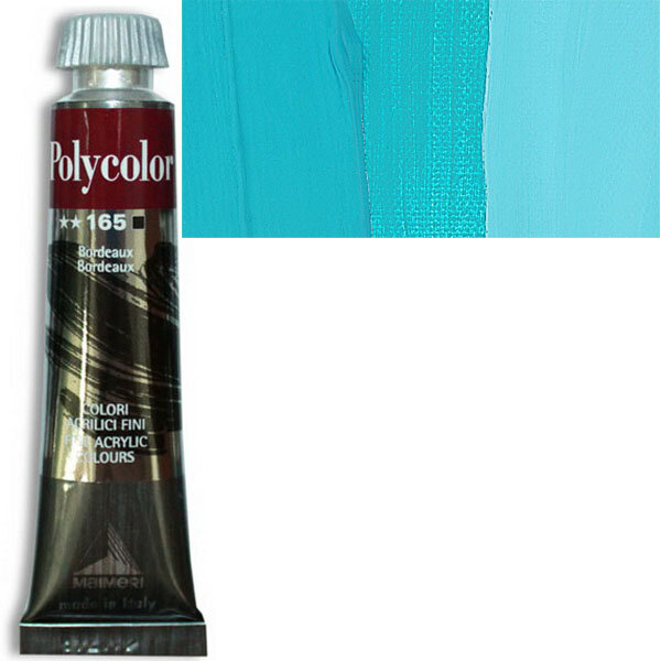 Краска акриловая Maimeri Polycolor синий бирюзовый / 20мл