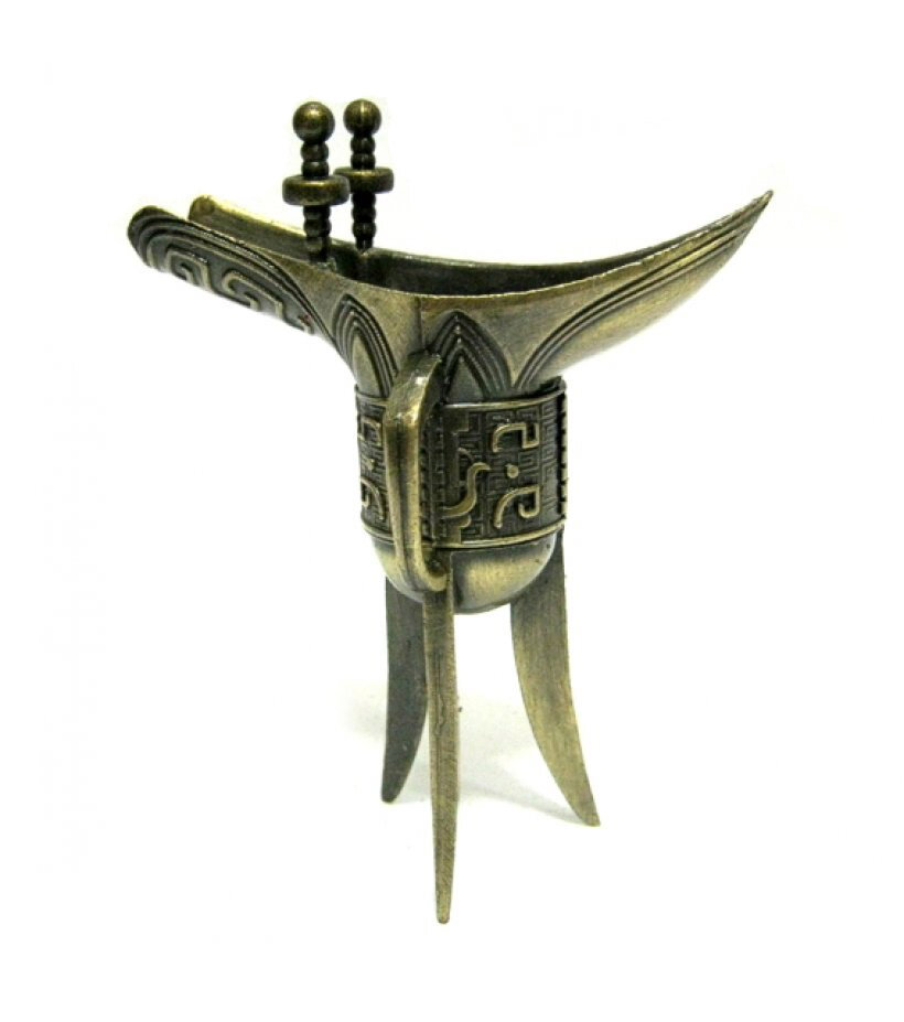 Настольный сувенир чаша желаний (металл, размер 10*3,5*8 см.), 1 шт.