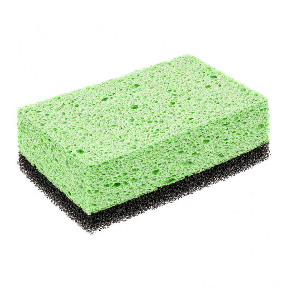 Губка для удаления эпоксидной затирки Сибртех 150x95x50 мм целлюлоза крупнопористая (2 шт.)