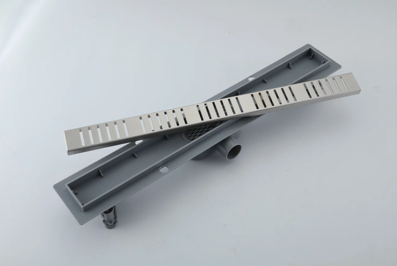 Трап для душа Gappo G87007-5, нержавеющая сталь, пластик, угловой, регулировка по высоте