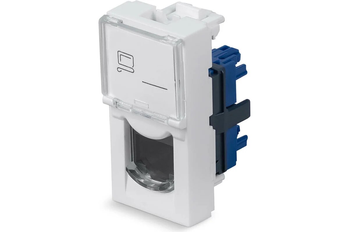 Keystone Cabeus RJ-45 Cat.6 180° безинструментный монтаж вставка Mosaic арт.076561