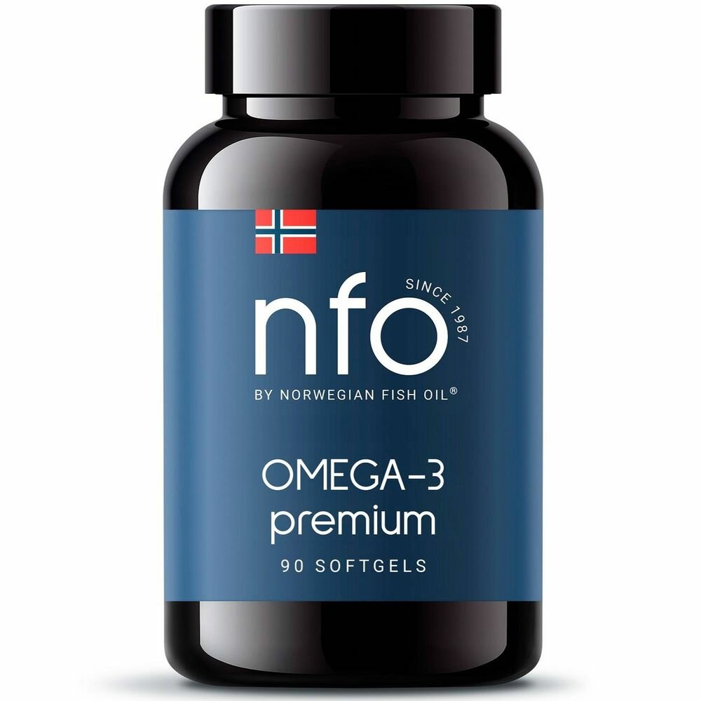 Norwegian Fish Oil Омега-3 Премиум капсулы 1008г №90