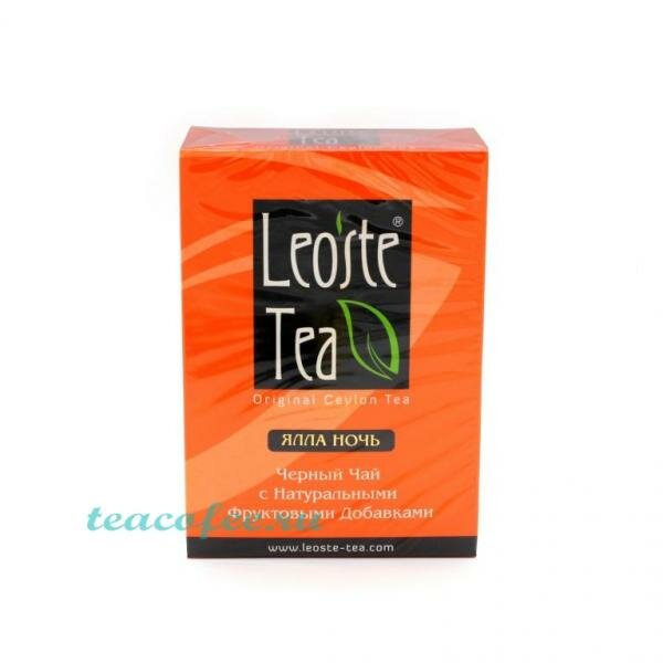 Чай чёрный Leoste Tea "Yala Night", 200 грамм, среднелистовой.